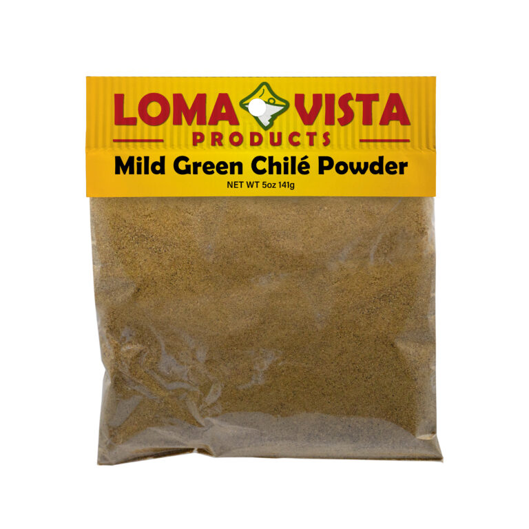 Mild Green Chile Powder for Fresh Heat | Loma Vista Products